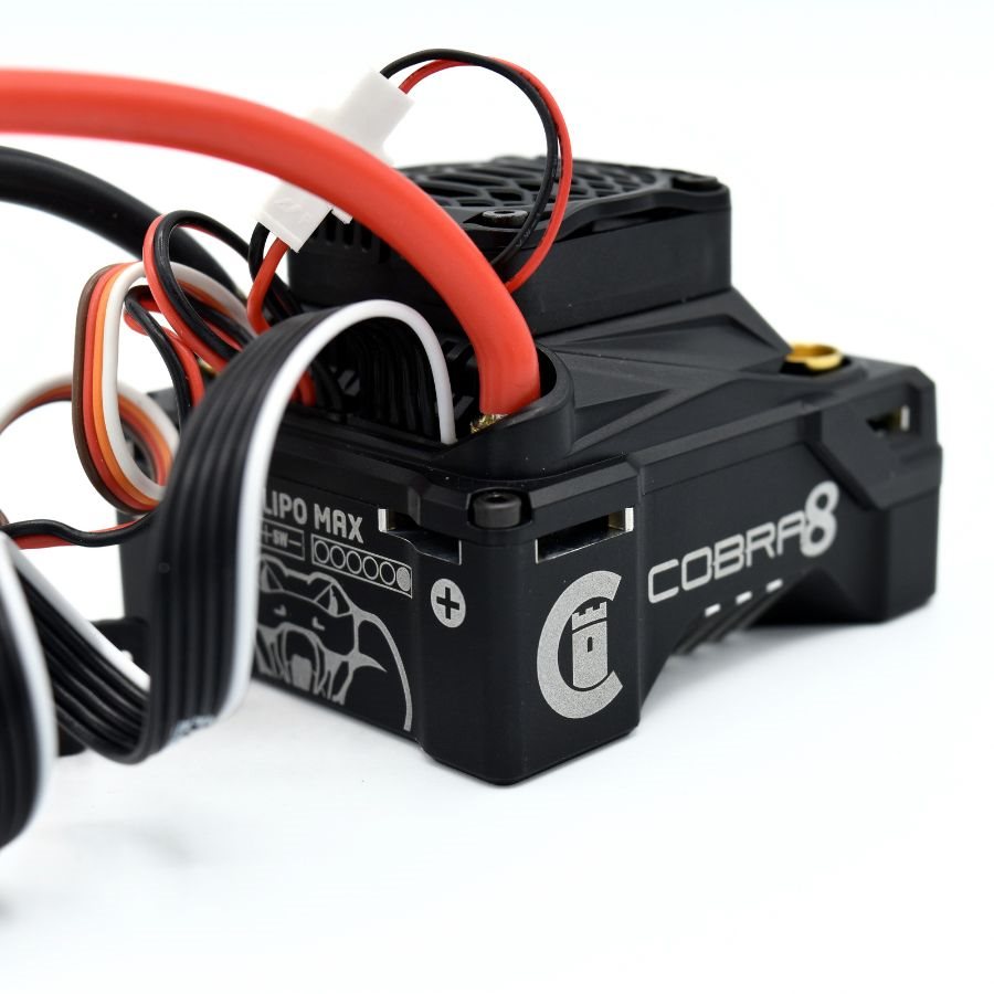 COBRA 8 25.2V ESC WITH 1512-1800KV SENSORED MOTOR COMBO