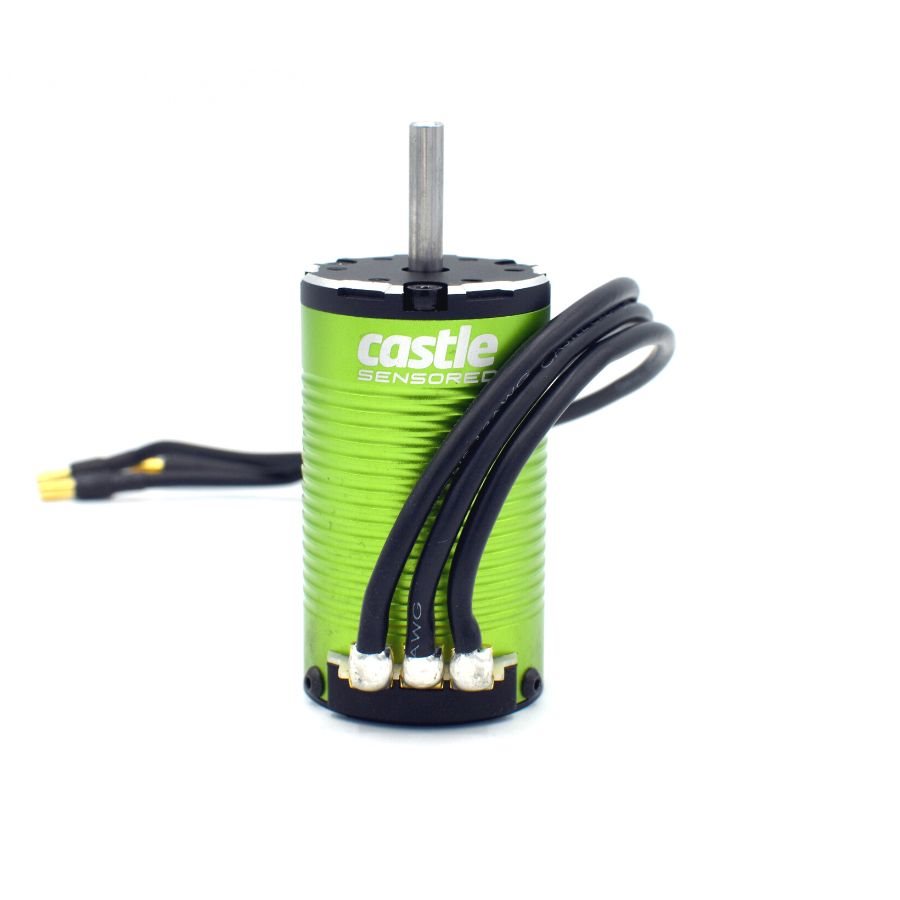 CASTLE 1412, 5mm SHAFT SENSORED MOTOR - 3200Kv