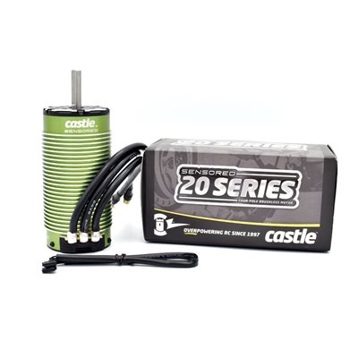 Castle 2028 Sensored Motor - 1700Kv - Limited warranty