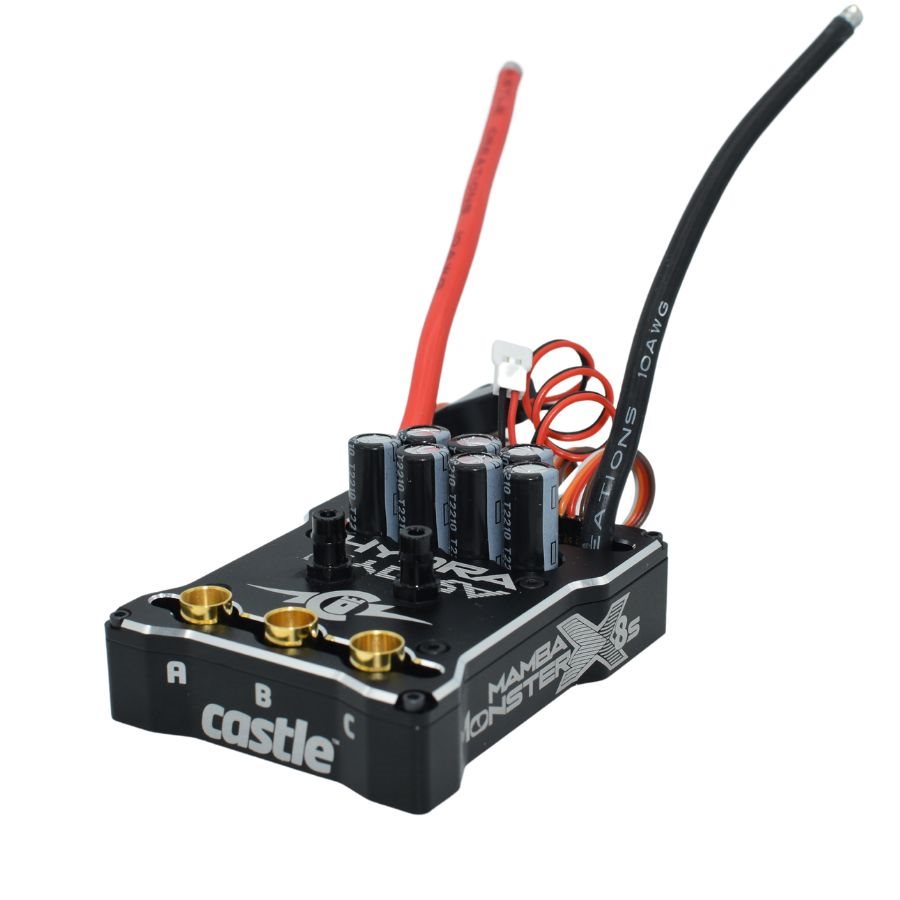 HYDRA X 8S, 33.6V ESC, 8A PEAK BEC