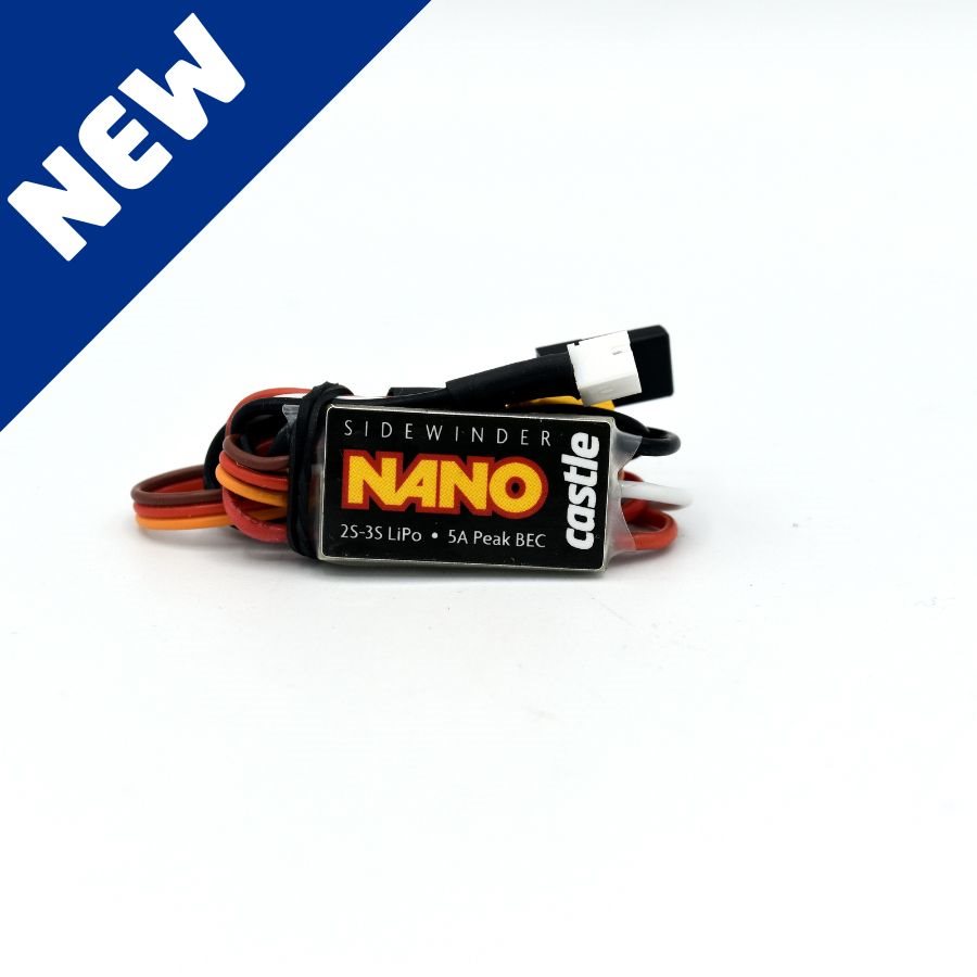 Sidewinder Nano Micro PnP ESC, 12.6V, with XT30 and JST plugs