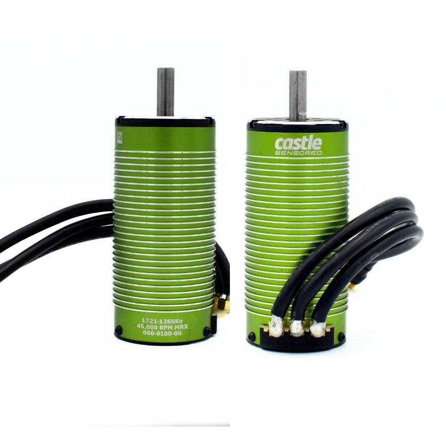 Castle 1721 Sensored Motor- 1260KV