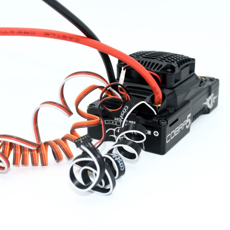 Cobra 5 HV ESC – Castle’s 12S Powerhouse for 1/5 & 1/4 Scale RC